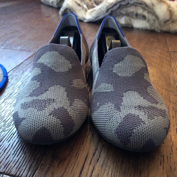 Shoes | Rothys Mink Camo Loafers 75 | Poshmark
